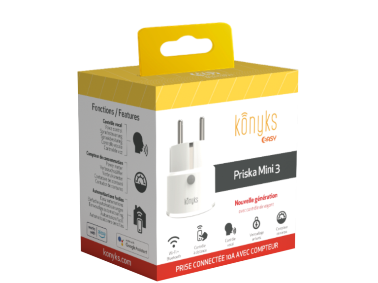 Priska Mini 3 FR, prise Wi-Fi la plus compacte du marché - Konyks