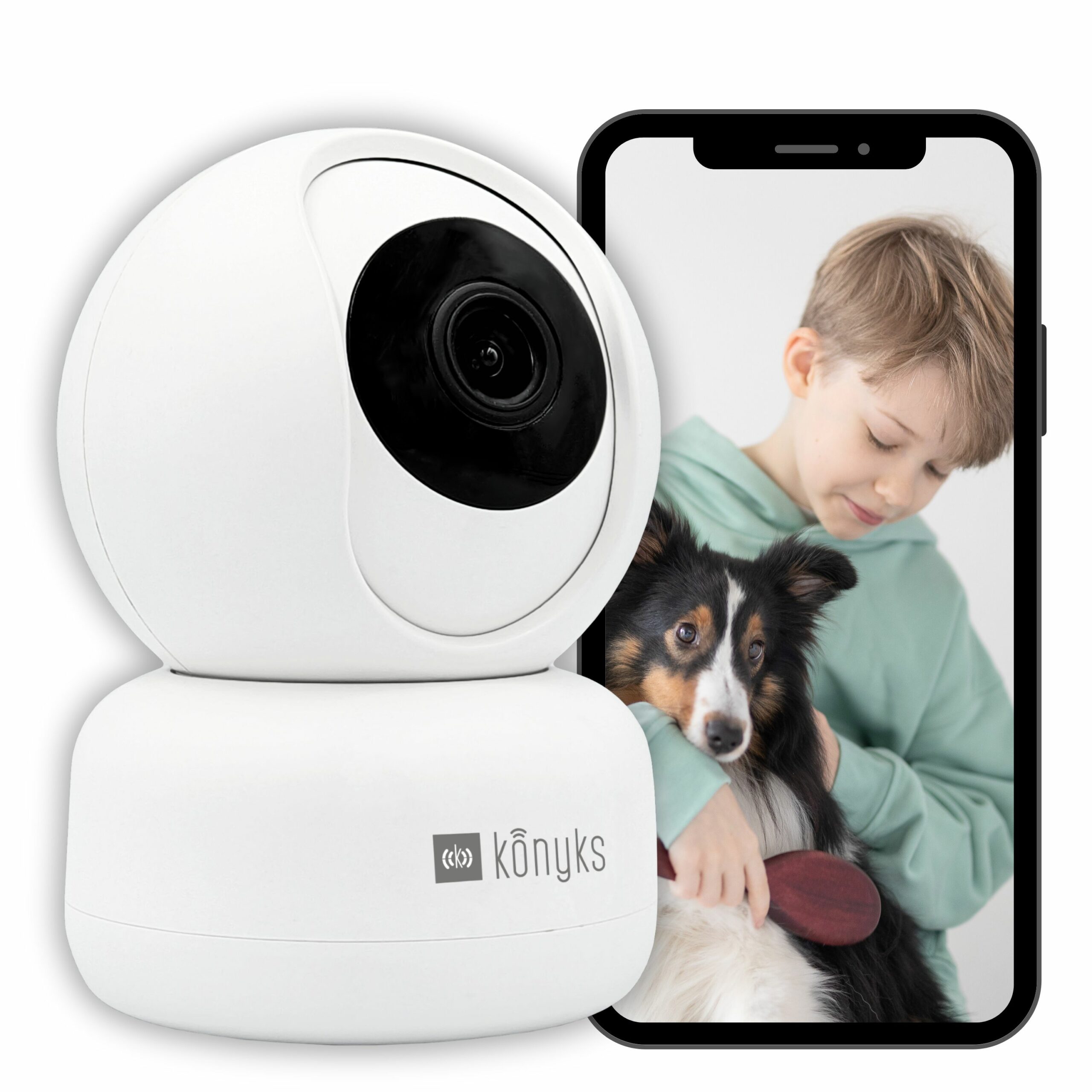 Konyks Camini 2, caméra Wi-Fi avec détection de mouvement