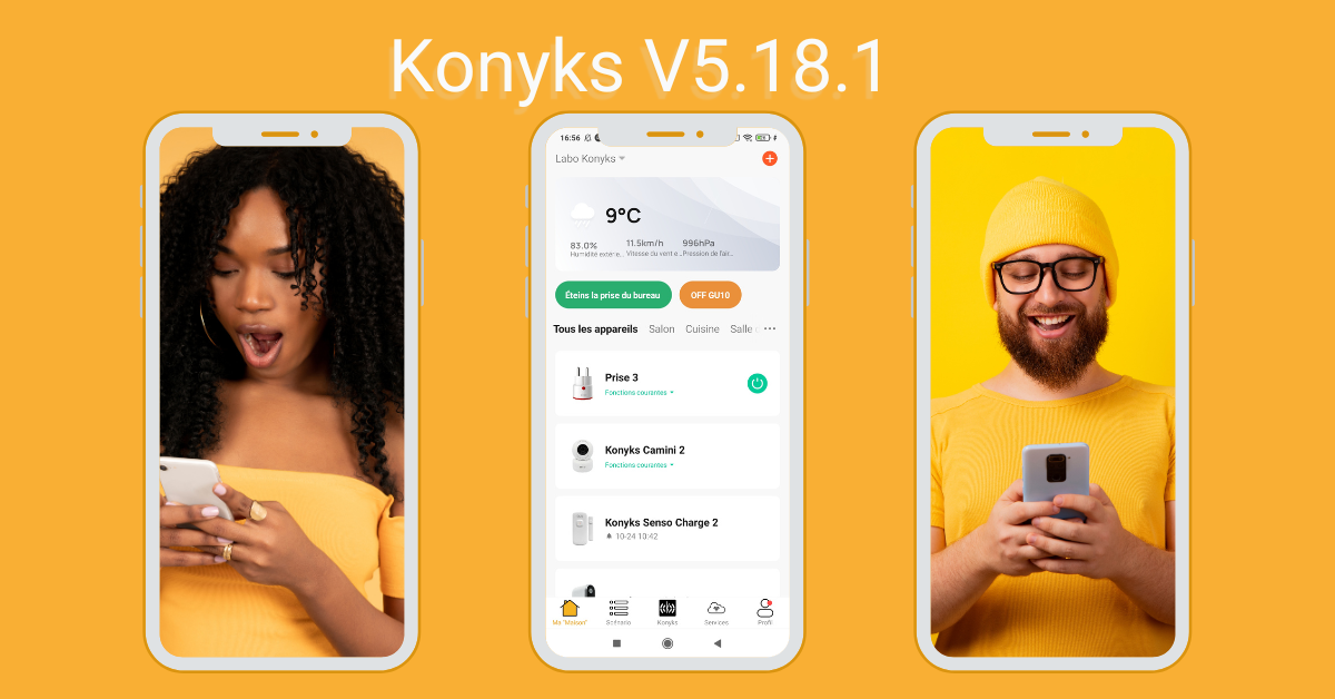 Konyks v5.18.1 : Découvrez les nouvelles fonctionnalités qui révolutionnent votre maison ...